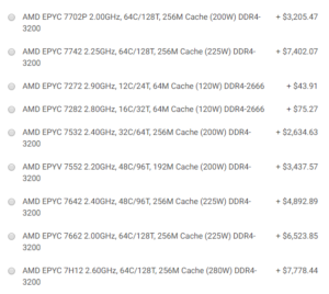 AMD stellt Epyc 7532 und 7662 offiziell vor - Planet 3DNow!
